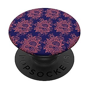 Purple Paisley Persuasion Lace PopSockets Swappable PopGrip