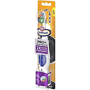 Spinbrush PRO+ Gum Health Powered Toothbrush, 1 count