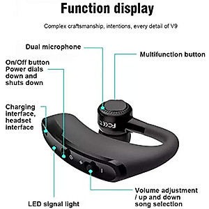 QT S Wireless Earbuds: True Mini Bluetooth Best TWS Stereo - Hook Charging Case Mic in Ear Earphones Twins Truly Sport Headphones Headset Sweatproof Gym Running Jogging Workout All Smart Phones Tablet