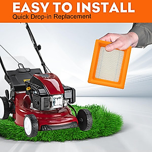 Hipa 2 Pack 14-083-15-S Air Filter for Kohler XT675 XT650 Toro 20371 20370 Engine Lawn Mower Replace 14-083-16-S 14 083 15 S Premium Air Filter