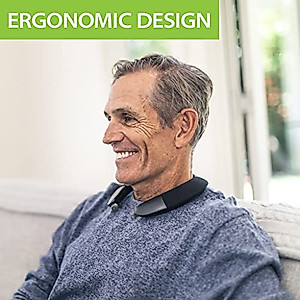 Avantree Torus Wearable Wireless Neck Speaker, Bluetooth 5.0, aptX HD, Low Latency, Personal Neckband Speakers with Retractable Earbuds, Superb Audio Quality, 3D Surround Stereo for Music TV (NB05)