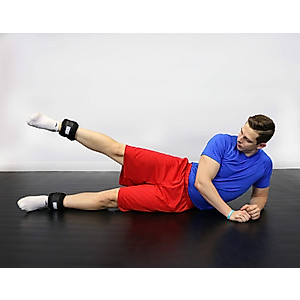 Cando 10-3384-2 Weight Straps, 5 lb. Set, Black (Pack of 2)