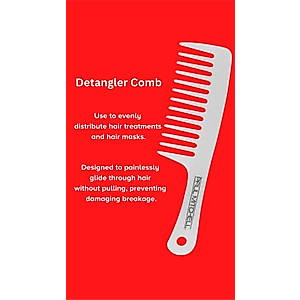 Paul Mitchell Pro Tools Detangler Comb, Wide Tooth Comb Detangles Wet or Dry Hair