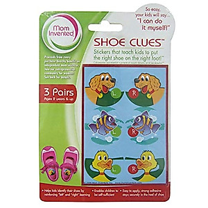 Mom Invented Clues-for Learning Left & Right Shoes