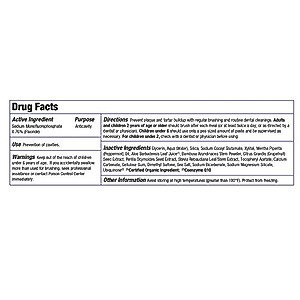 JĀSÖN Powersmile Anti-Cavity & Whitening Gel, Powerful Peppermint, 6 Oz