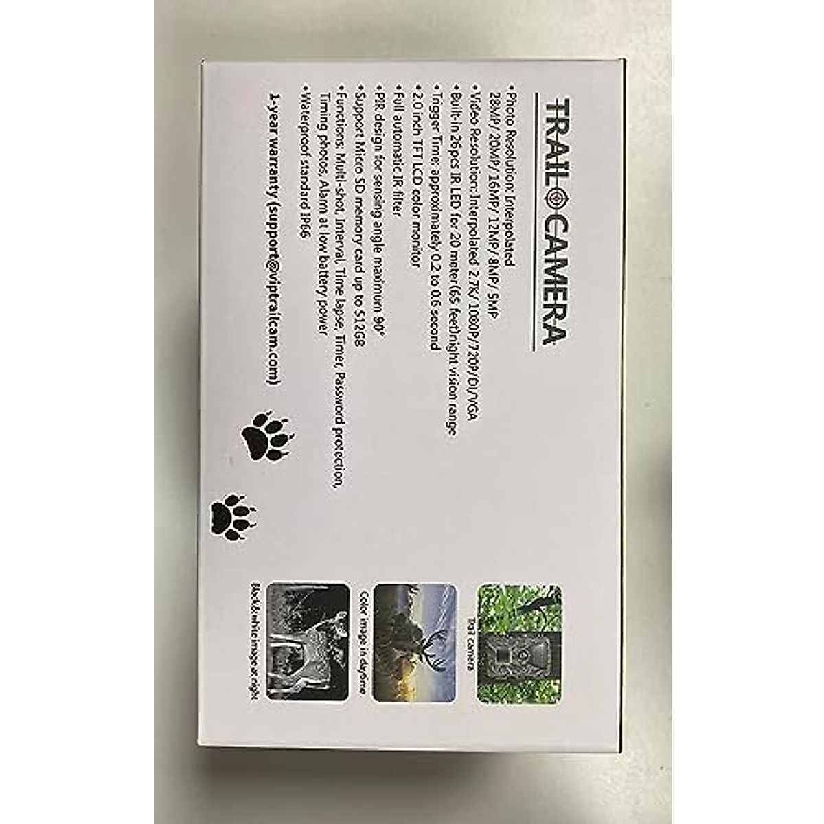 MAXDONE Trail Camera Hunting Camera Game - 1520P 28MP Trail Camera with Night Vision Motion Activated Waterproof IP66 Trail Cam 0.2s Trigger Time with 850nm Game Cameras and 2” LCD Wildlife Camera