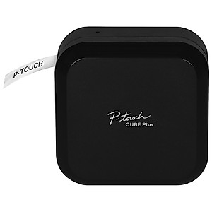 Brother P-touch CUBE Plus PT-P710BT Versatile Label Maker with Bluetooth Wireless Technology