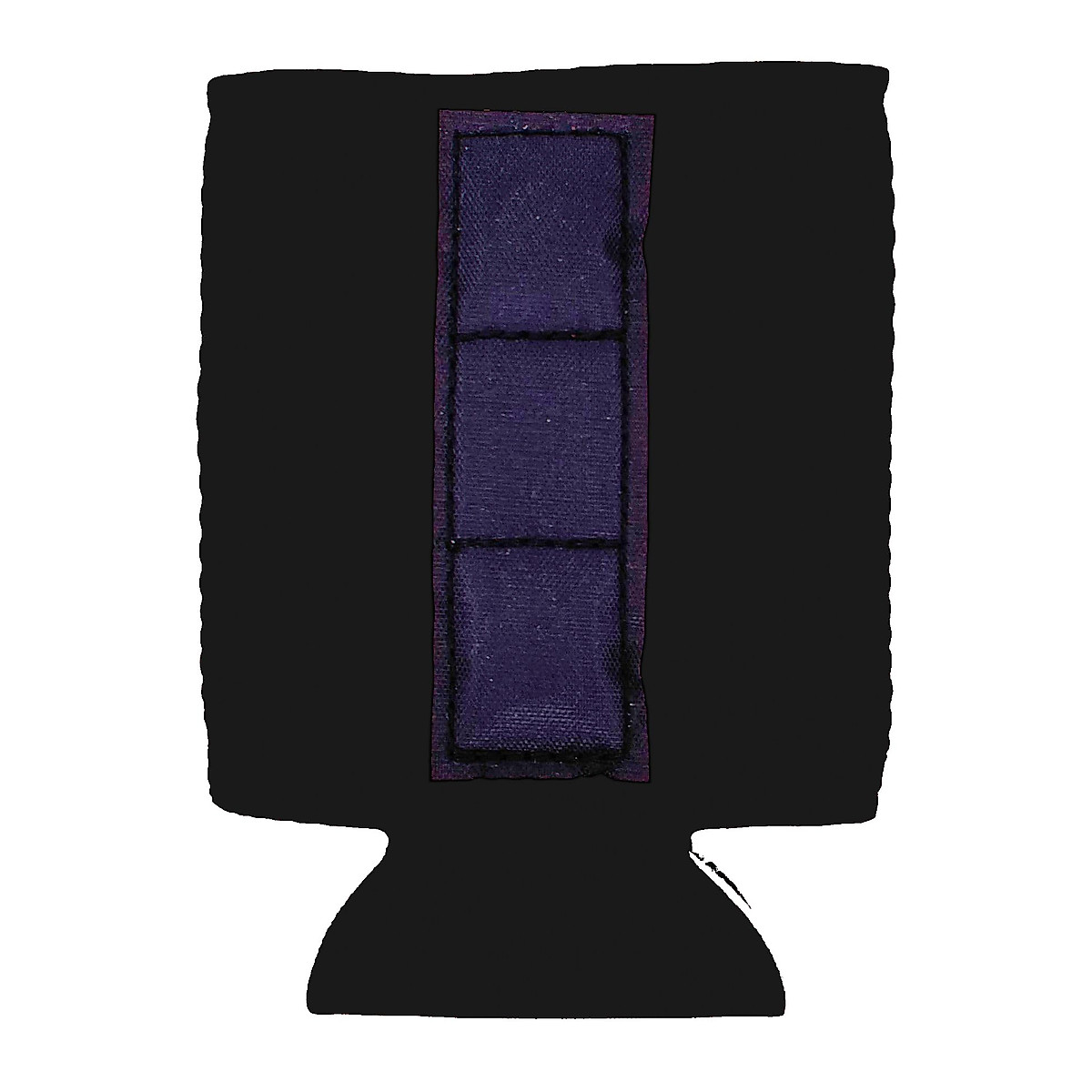 Blank Magnetic Can Coolie (6 Pack Black)