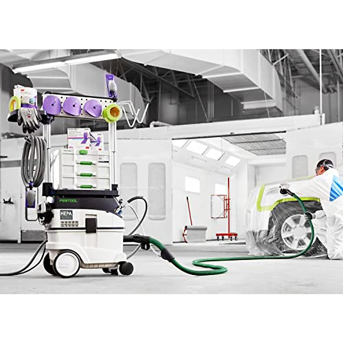 3M Cubitron II Hookit Abrasive Sheet Roll, 34442, Multi-Hole, 70 mm x 12 m, 80+ Grade, Automotive Sanding Roll Sandpaper for Coating Removal, Body Repair, Auto Sanding