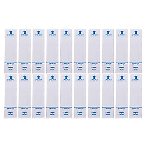 Exceart 200pcs Digital Thermometer Covers Electric Thermometers Probe Sleeves Disposable for Oral Armpit Rectal Digital Thermometer Blue