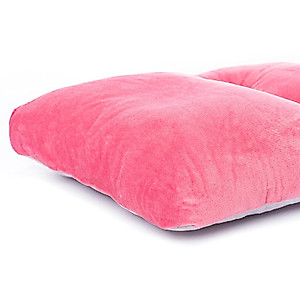 JAMPAYANG Bench Cushion, Non-Slip Tufted Bench Cushions for Swing, Shoe Storage, Window Seat (36"x14", Pink)