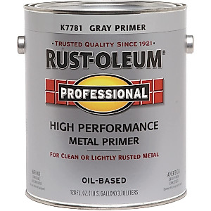 RUST-OLEUM K7781402 Voc Gray Metal Primer, 1 Gallon (Pack of 1)