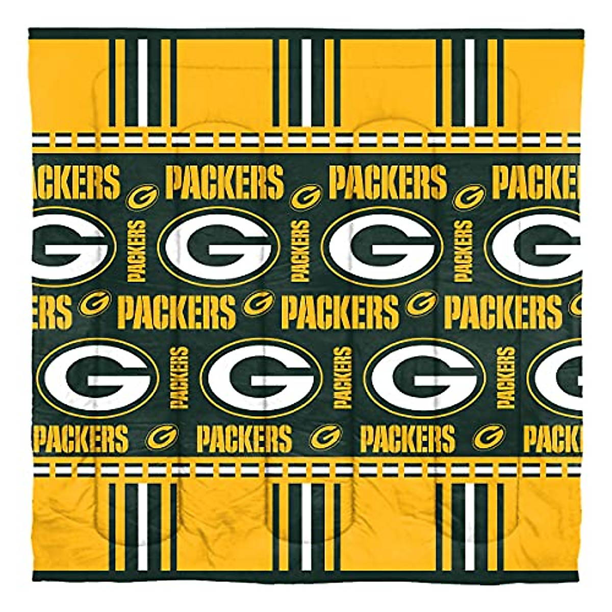 Northwest NFL Green Bay Packers Bed in a Bag Set, Twin, Rotary