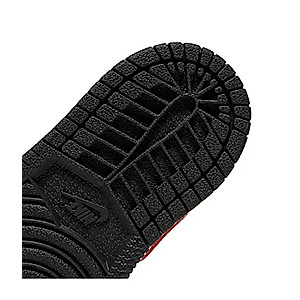Jordan Baby Boy's 1 Mid (Infant/Toddler) Black/Fire Red/White 9 Toddler M