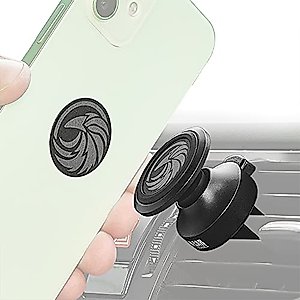 New 2023 Magnetic Cell Phone Holder for Car Vent - for Any Smartphone (iPhone, Android, GPS) | Stylish All-Metal One-Hand & One-Sec Phone Mount for Car, 100 to Safeness & Comfort