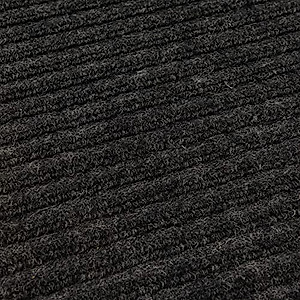Mohawk Home Utility Floor Mat Solid Charcoal Grey (3' x 4') Perfect for Garage, Entryway, Porch, and Laundry Room