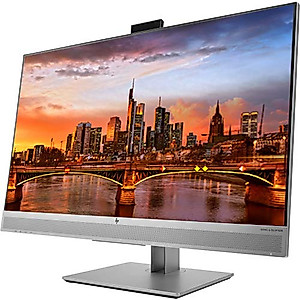 HP EliteDisplay E273m 27 Inch LED Backlit IPS Monitor 2-Pack with Built in Speakers and Webcam, FHD 1920 x 1080 (1FH51A8#ABA)