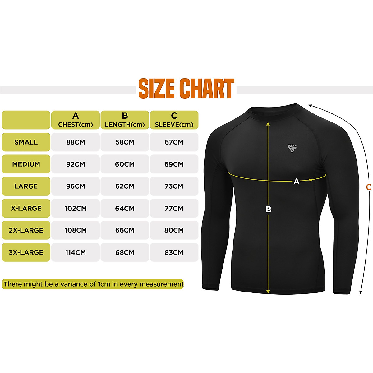 RDX Rash Guard BJJ, Compression Base Layer Top Quick Cool Dry Wetsuit Swimming Vest Men, Surfing MMA Running Cycling Training