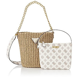 GUESS Lilica Bucket, Cream Logo