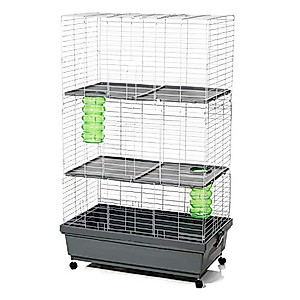 Kaytee Solid Floor Habitat with Casters for Pet Ferrets