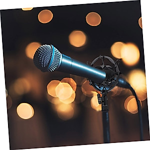 SUPVOX 1pc Microphone Shock Mount Portable Mic Stand Microphone Holder for Mic Stand Condenser Microphone Mount Shockproof Microphone Holder Usb Mic Microphone Shockproof Stands Mic Mount