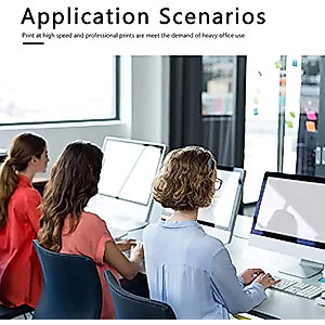 ALUMUINK Compatible TN225 Toner Cartridges High Yield Replacement for Brother TN225BK Black Toner Cartridge (2-Pack)