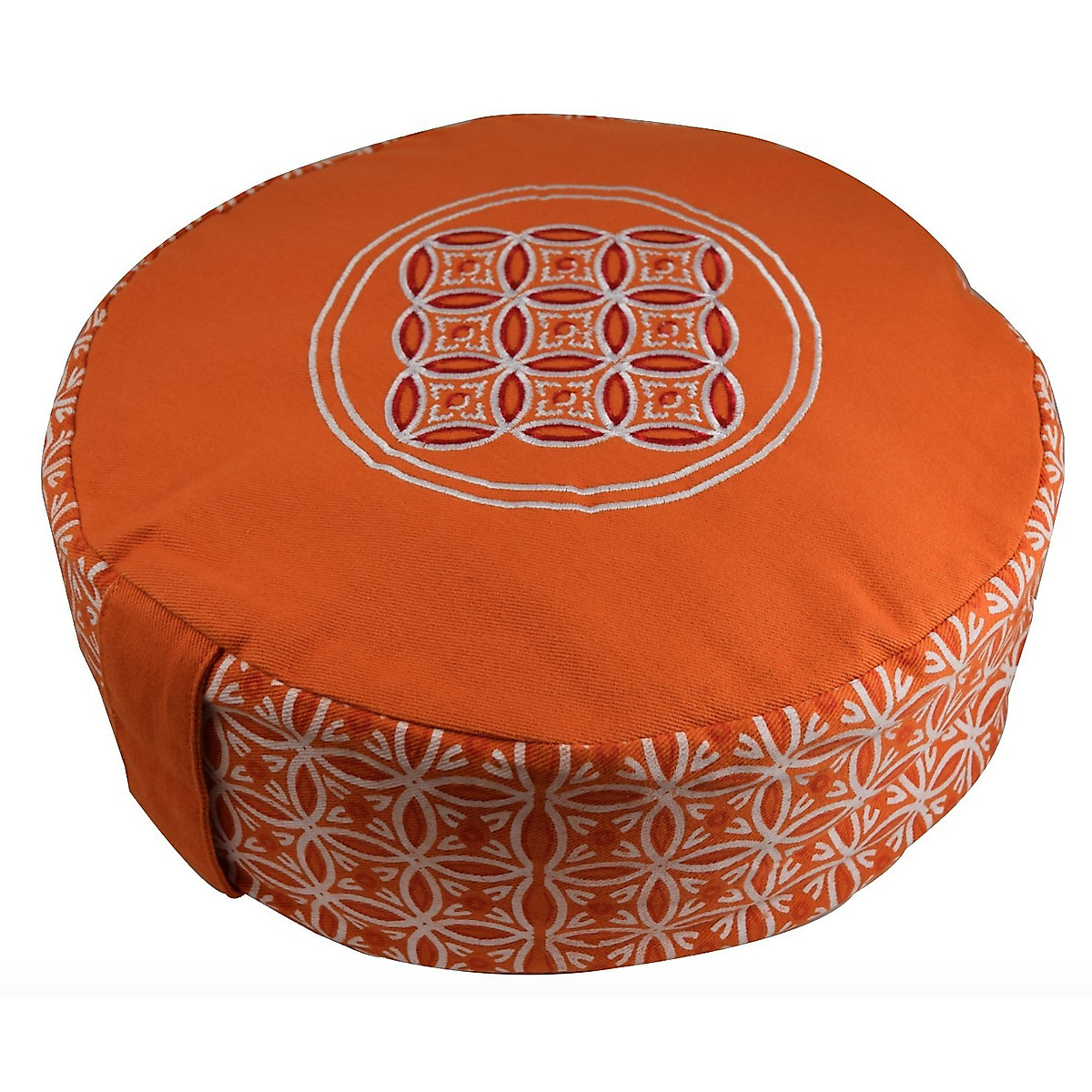 Orado Products Premium Zafu Meditation/Yoga Cushion Filled with 100% USA Grown Organic Buckwheat Hulls- Perfect for Daily Meditation or Yoga