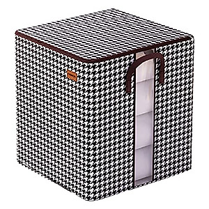 Visual Clothes Storage Bag, Wardrobe Sorting Storage Box Portable Storage Bag Winter Quilt Storage Box