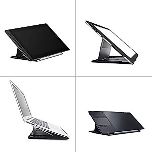 HUION Adjustable Tablet Stand Multi-Angle Portable Desk Stand for 10-15.6" Graphics Drawing Monitor Tablet Pen Display，Suitable for Kamvas Pro 16/Pro 12/Pro 13，Kamvas 16，iPad Pro, Wacom Cintiq