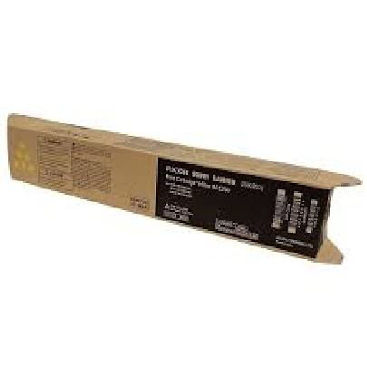 Ricoh 842381 IM C300 Yellow Toner Cartridge for use in Ricoh IM C400SRF Yield 6000 Pages in Retail Packaging