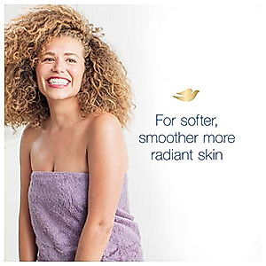 Dove Beauty Bar Gentle Cleanser for Softer and Smoother Skin with 1/4 Moisturizing Cream White More Moisturizing than Bar Soap, 3.75 oz, 14 Bars