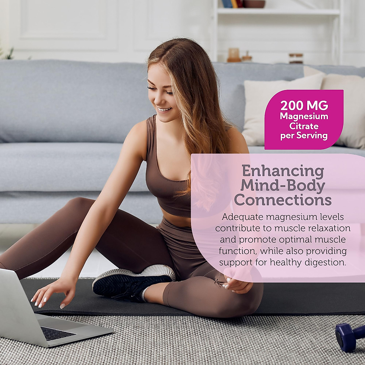 Zahler - Magnesium Supplement Capsules 200 mg (120 Count) Certified Kosher Bioactive Magnesium Citrate for Max Absorption - Natural Magnesium Mineral for Men & Women - Best Magnesium Supplements