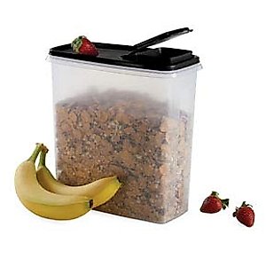 Tupperware Modular Mates Super Cereal 20 Cup Storer Jet Black