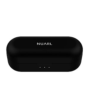 NUARL N10 Pro Active Noise Canceling ANC Truly Wireless Stereo Earphones Earbuds Bluetooth5 7hr Playback aptX AAC with HDSS IPX4 N10PRO-BM(Black Metallic)