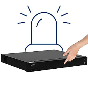 4K 16-Channel Fusion Network Video Recorder with Smart Motion Detection and 3TB Hard Drive