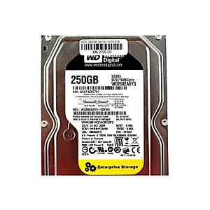 WD2502ABYS-02B7A0, DCM HHNNHT2AGB, Western Digital 250GB SATA 3.5 Hard Drive