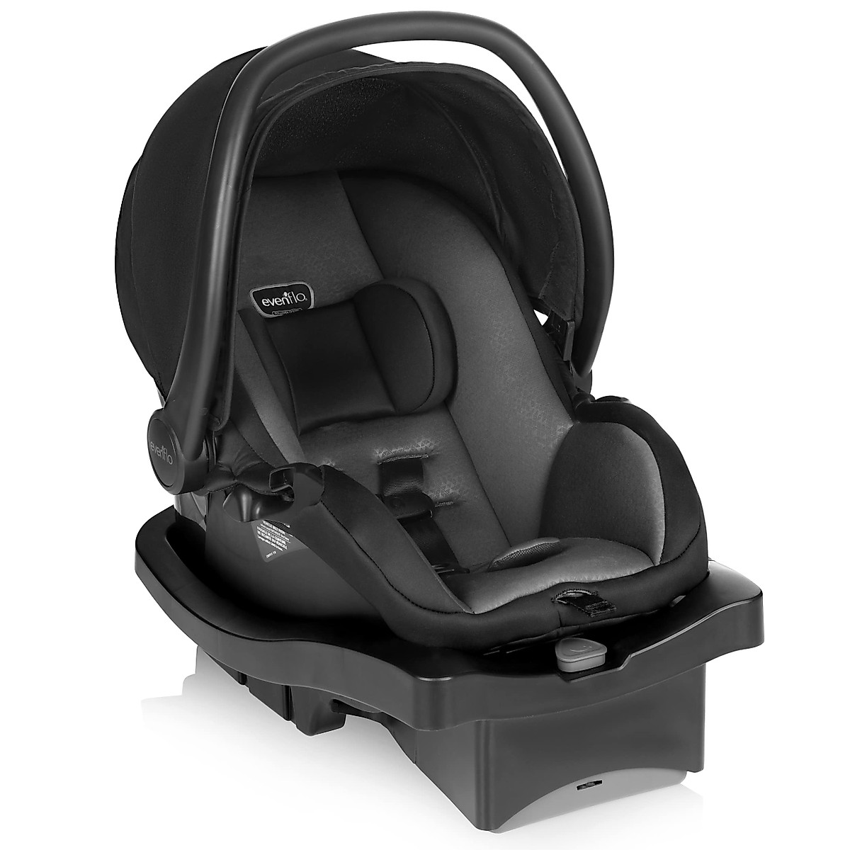 Evenflo LiteMax 35 Infant Car Seat, Lightweight, Extended Use, Belt Lock-Off, Ergonomic Handle