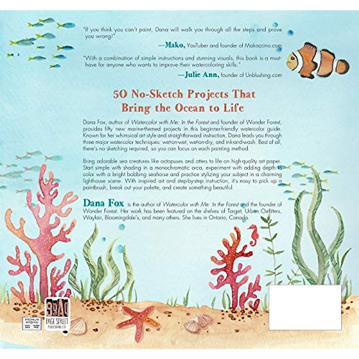 Watercolor with Me in the Ocean