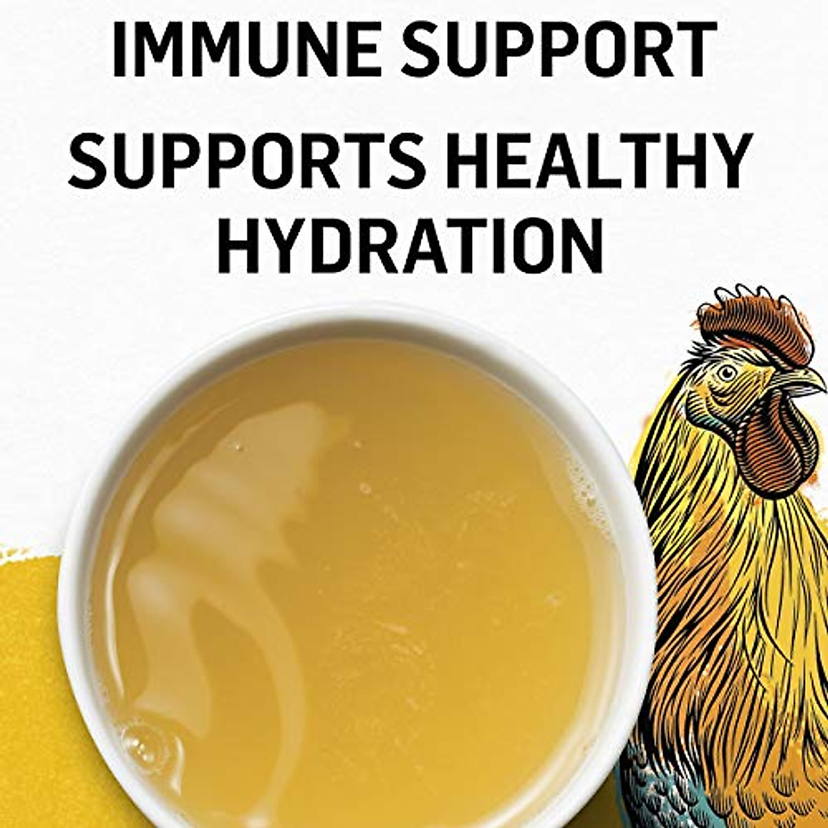 Beyond Purina Mixers+ Natural Cat Food Complement, Immune Support Chicken Bone Broth - (2 Packs of 8) 1.55 oz. Boxes