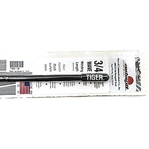 Everhardt TSM2-B 3/4 Wave 2 ft Fiberglass œSuper Flex CB Radio Antenna - Black