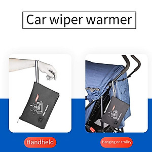 SmarTopus Portable Car Wipes Heater Warmer Baby Wipes Thermostat Heating Bag
