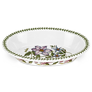 Portmeirion Botanic Garden Collection | 3 Piece Completer Set | 11-Inch Baking Dish, 3-Pint Casserole Dish, 15-Inch Oval Serving Dish | Made from Porcelain | Dishwasher and Oven Safe