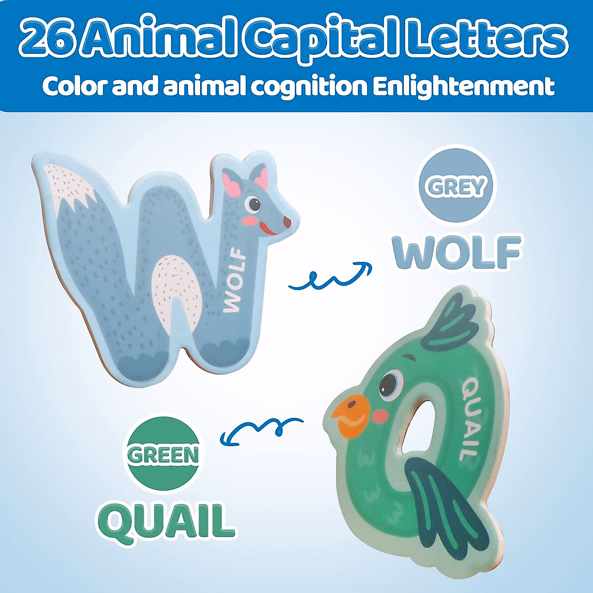 HOONEW Jumbo Magnetic Letters Magnets for Kids Large Magnetic Letters Alphabet ABC Uppercase Fridge Refrigerator Magnets Learning Educational Spelling Toy for Kids Toddlers 3+ Years Old