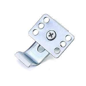 QWORK Sink Bracket, 2 Undermount Sink Clips, Kitchen & Bathroom Sink Supports, 10 PACK