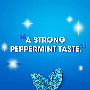 Trident White Sugar Free Gum, Peppermint, 180 Count (Packaging May Vary)