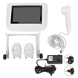 Skin Hair Analyzer Detector, 5 Inch LCD Screen Digital Skin Diagnosis Scanner System Analysis Scanner Rechargeable Hair Analyser Machine Digital Skin Health Detection for Home Salon Use