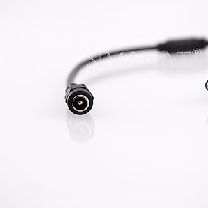 SIM&NAT 1 Female to 2 Male 5.5mm x 2.1mm DC Power Supply Splitter Cord, Y Splitter Adapter Wire, Y-Cable for Security CCTV Parking Camera, LED Strip Light, Pack of 2