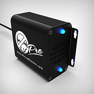Mouse Blocker MouseBlocker Pro - Ultimate 12V Ultrasonic Mouse and Rodent Deterrent with Dual Strobing LEDs for Your Vehicle, FBA_MBPRO