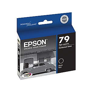 EPSON T079 Claria Hi-Definition -Ink Standard Capacity Black -Cartridge (T079120) for select Epson Artisan Photo Printers