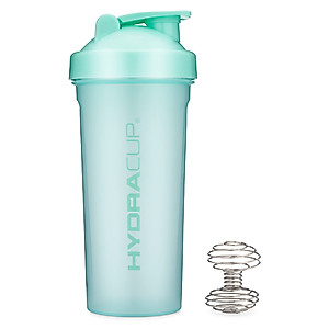 Hydra Cup 4 PACK - Extra Large Shaker Bottle, 45-Ounce Shaker Cup with Dual Blenders for Mixing Protein, from